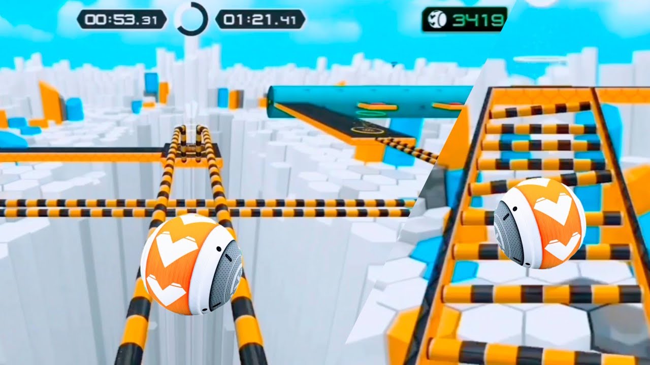 Gyrosphere Trials Metallic 🏆 🚧 Paths and Obstacles 🎡 🧲 Gyro Balls ️ ...