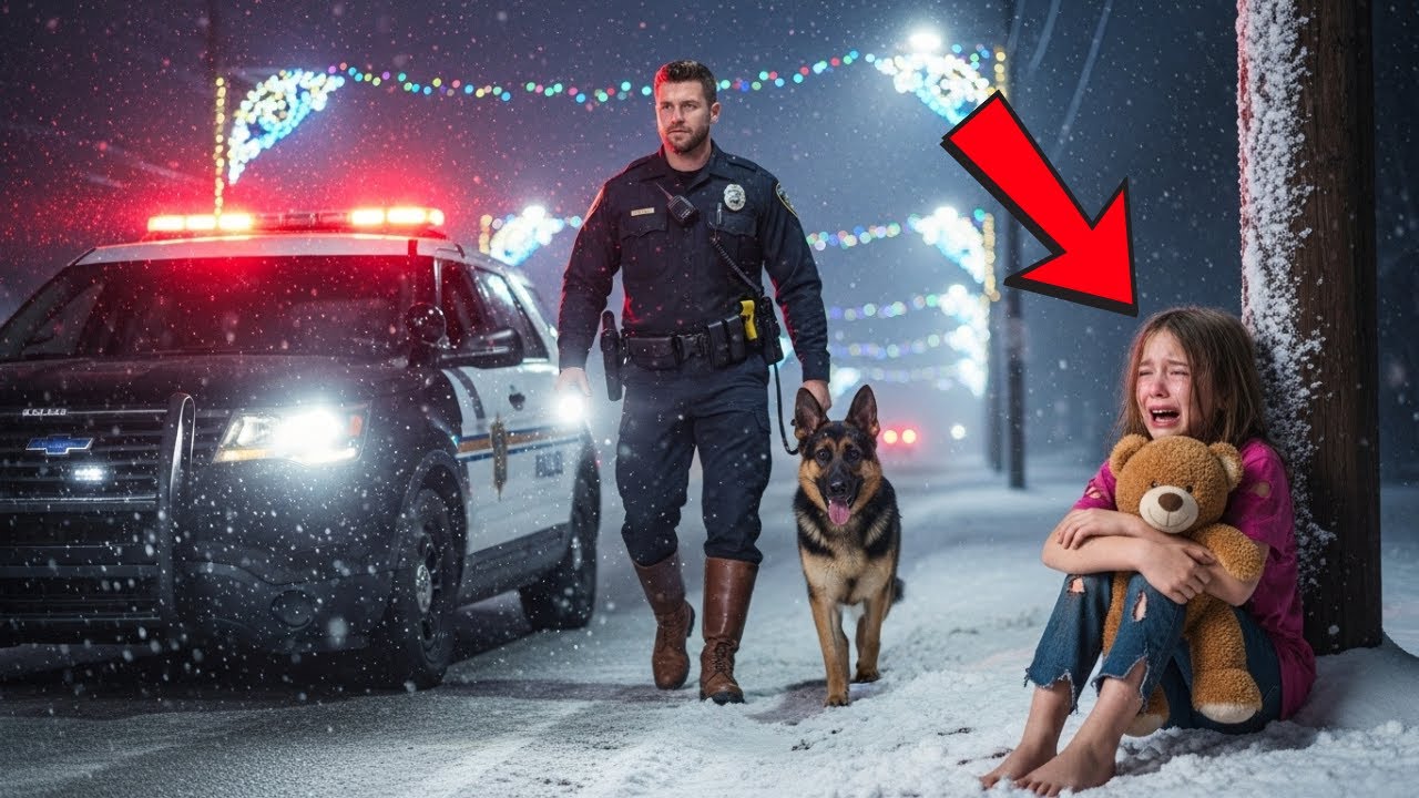 Little Girl Found Freezing in the Snow — What the Officer Did Next Will ...