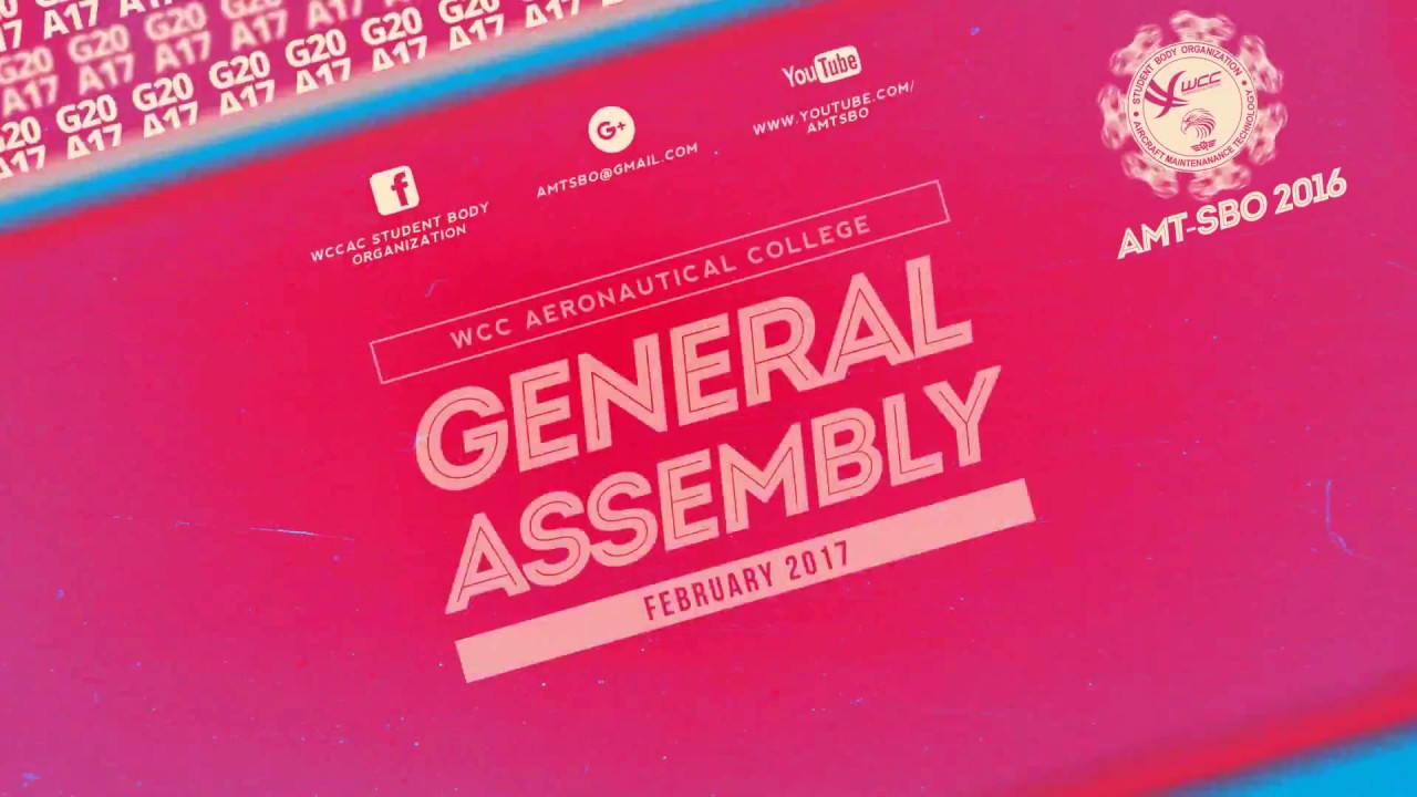 General Assembly 2017 - (teaser) - YouTube