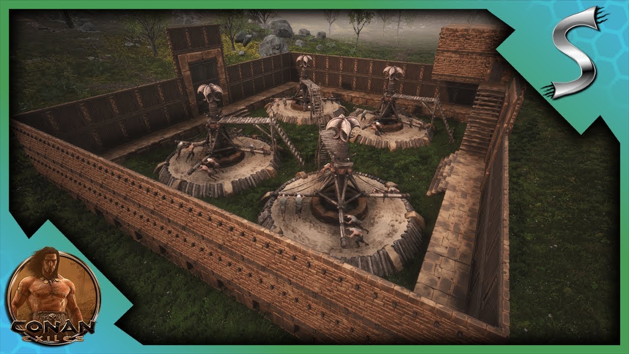 BUILDING THE SLAVERS OUTPOST & CRAFTING EXCEPTIONAL ITEMS - Conan ...