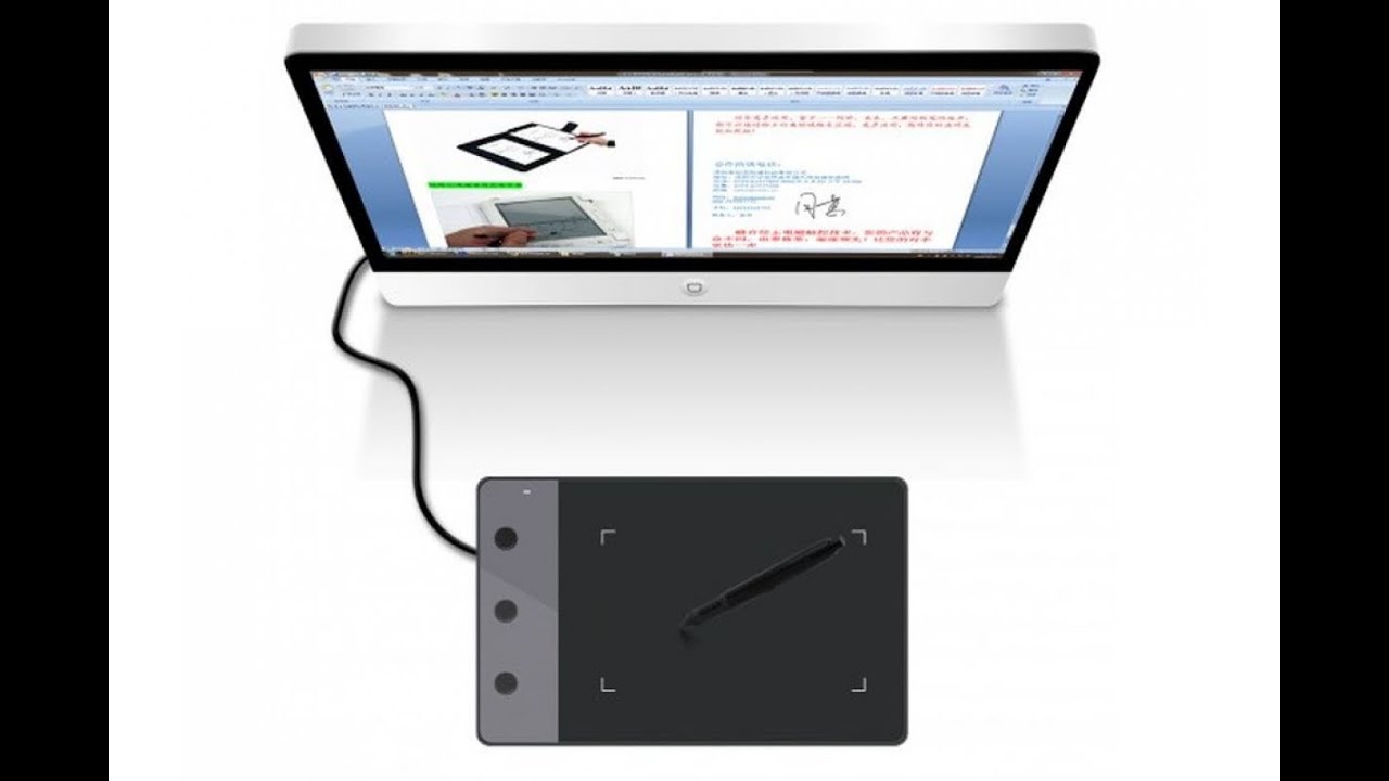 Графический планшет HUION H420 - YouTube