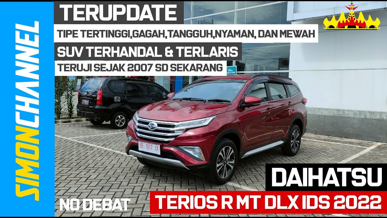 All New Terios R MT DELUXE IDS[F800RG] || Warna Scarlet Red Metallic ...