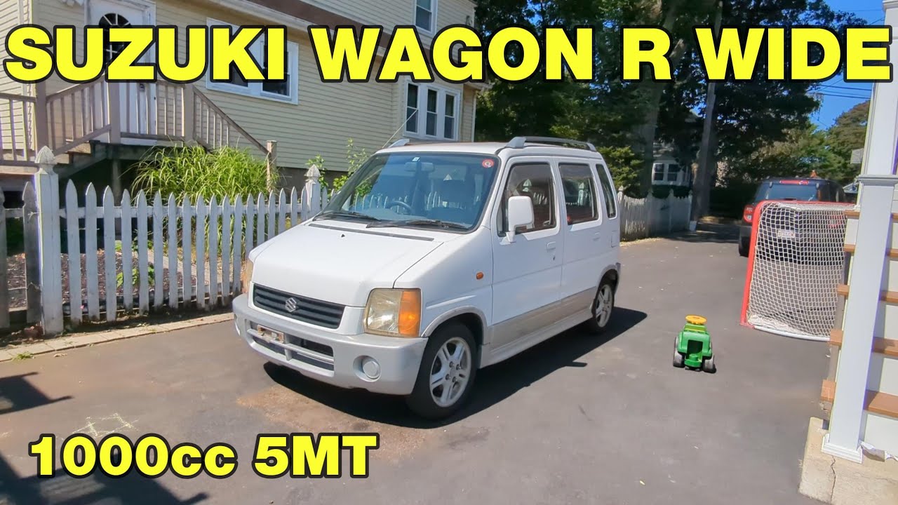 Suzuki Wagon R Wide MA61S Overview - It's not a kei! - YouTube
