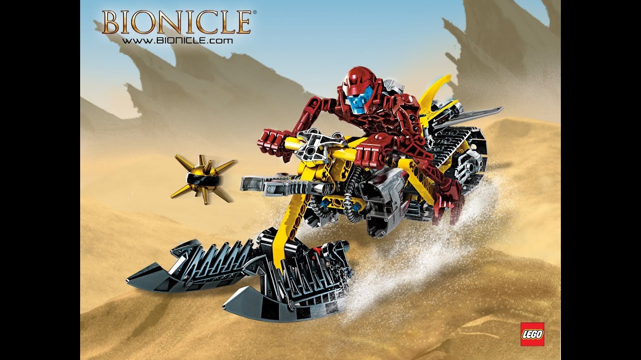 Lets Brick Bionicle - 8992 - Cendox V1 - YouTube