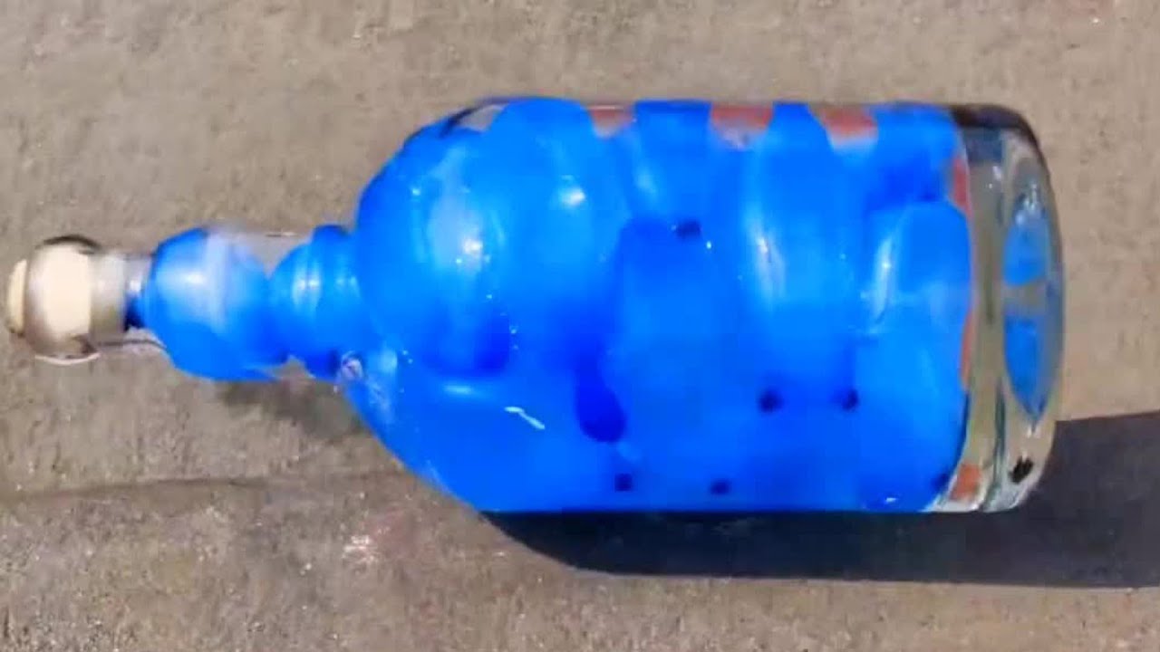 Crushing Glass Bottles | Breaking Glass Bottles & Balloon Drops 🍾🔥 ...