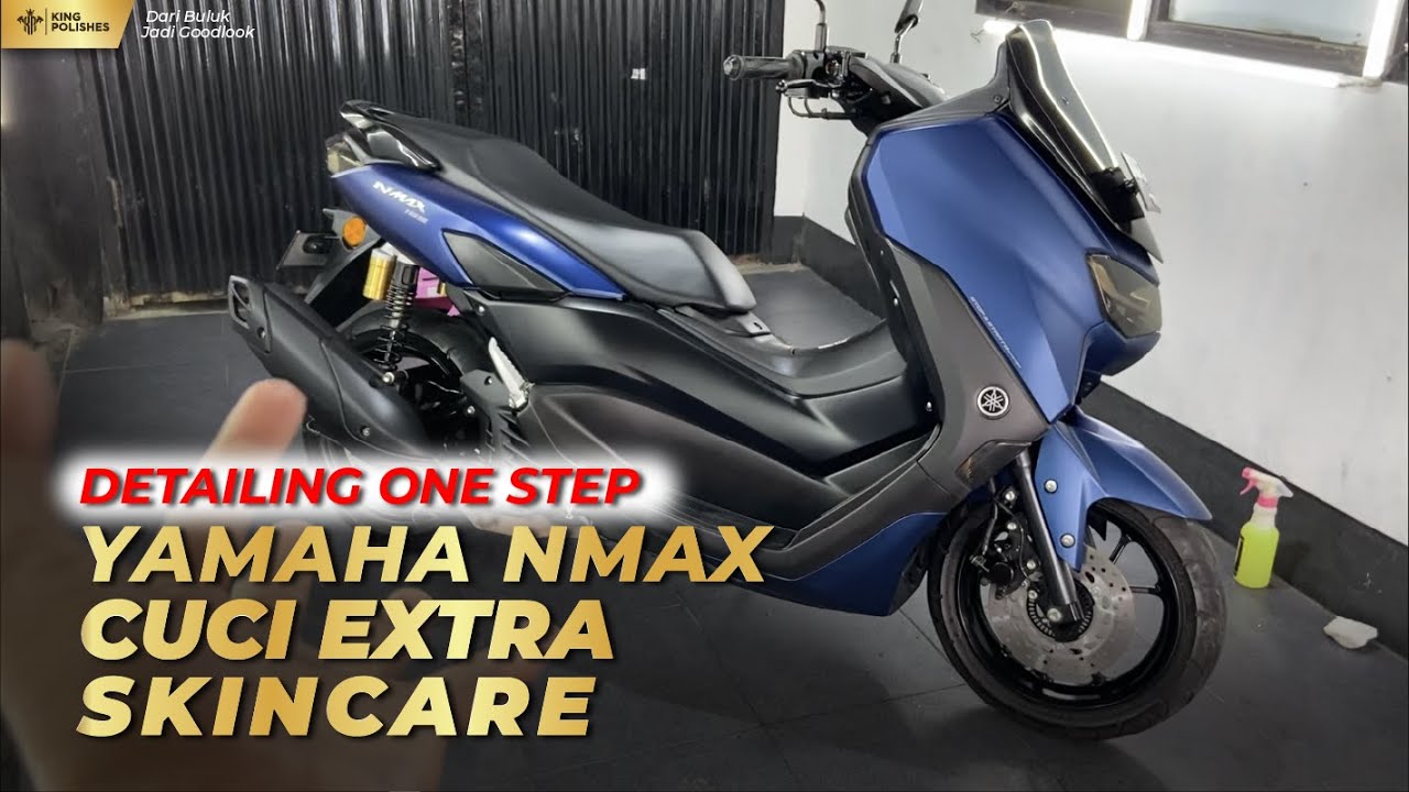 Nmax Baru Langsung Premium Wash Cuci Bersih Sampe Glowing - YouTube