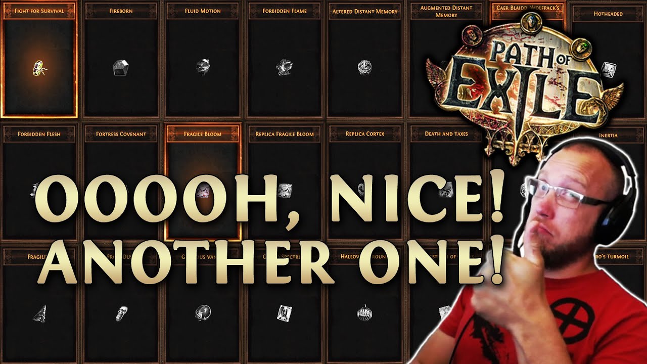 [PoE] Holy Grail Challenge #2 - 1 to 100 Unique Drops - Oooooh, nice ...