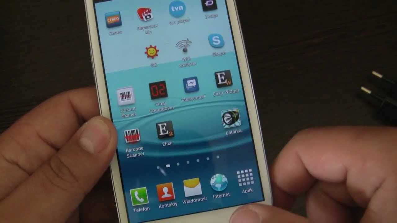 Samsung Galaxy S III GT-I9300 - prezentacja sprzęt - YouTube