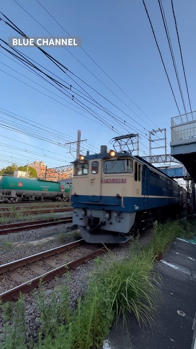 (貨物列車) 2024/10/02 3071レ EF65 2083 + コキ20B (+166分) (盛岡タ〜安治川口) #Shorts - YouTube