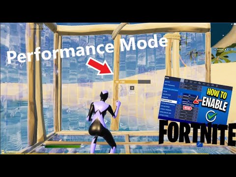 ️Fortnite Performance Mode aktivieren! [EASY] Fortnite tutorial Deutsch ...