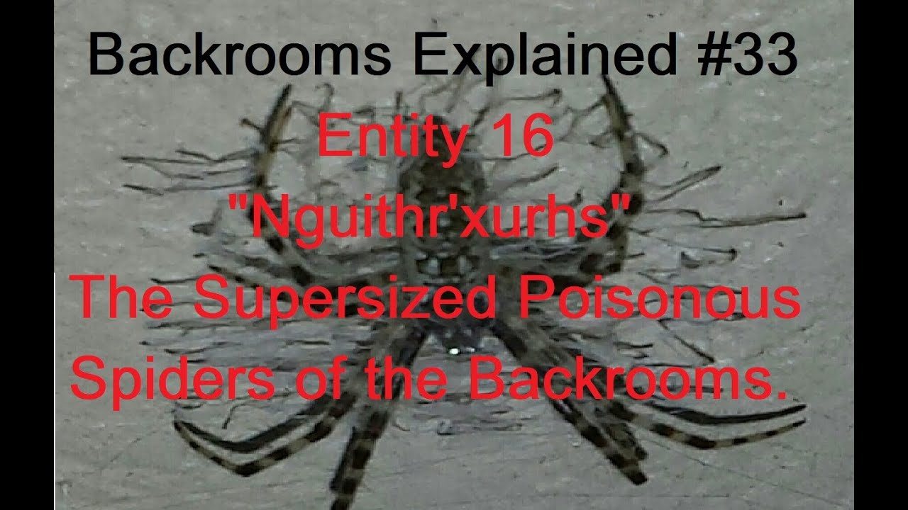 Backrooms Explained #33: Entity 16 "Nguithr'xurh" - YouTube