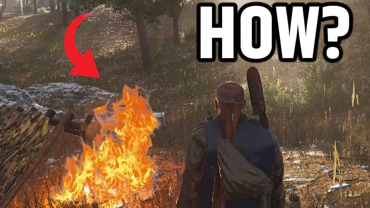 HOW to LIGHT a FIRE in SCUM \\ SCUM GAME TUTORIAL - YouTube