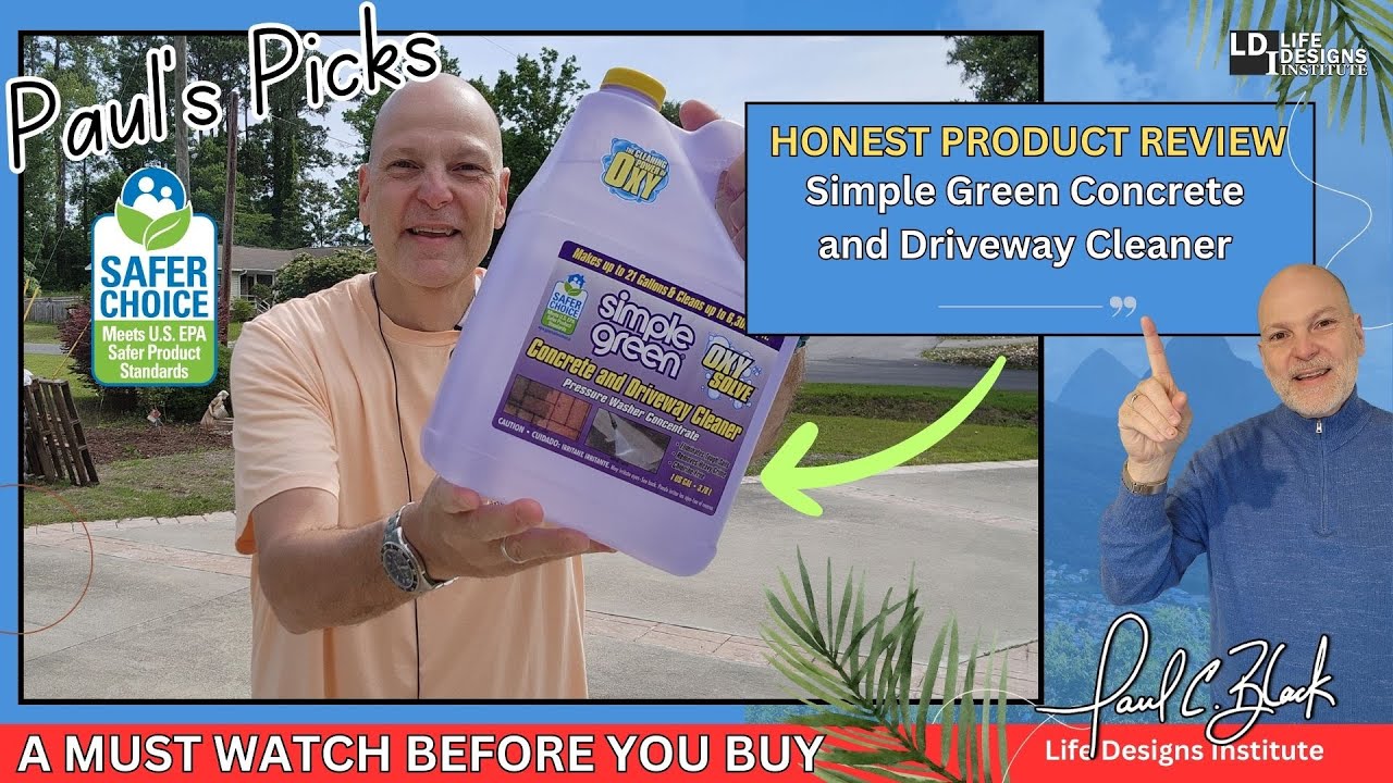 Paul's Picks: Effortless Cleaning: Simple Green Concrete and Driveway ...