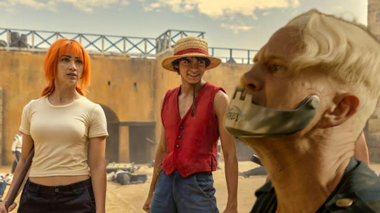 Luffy, Nami & Zoro VS Axe Hand Morgan | One Piece Live Action Starting ...