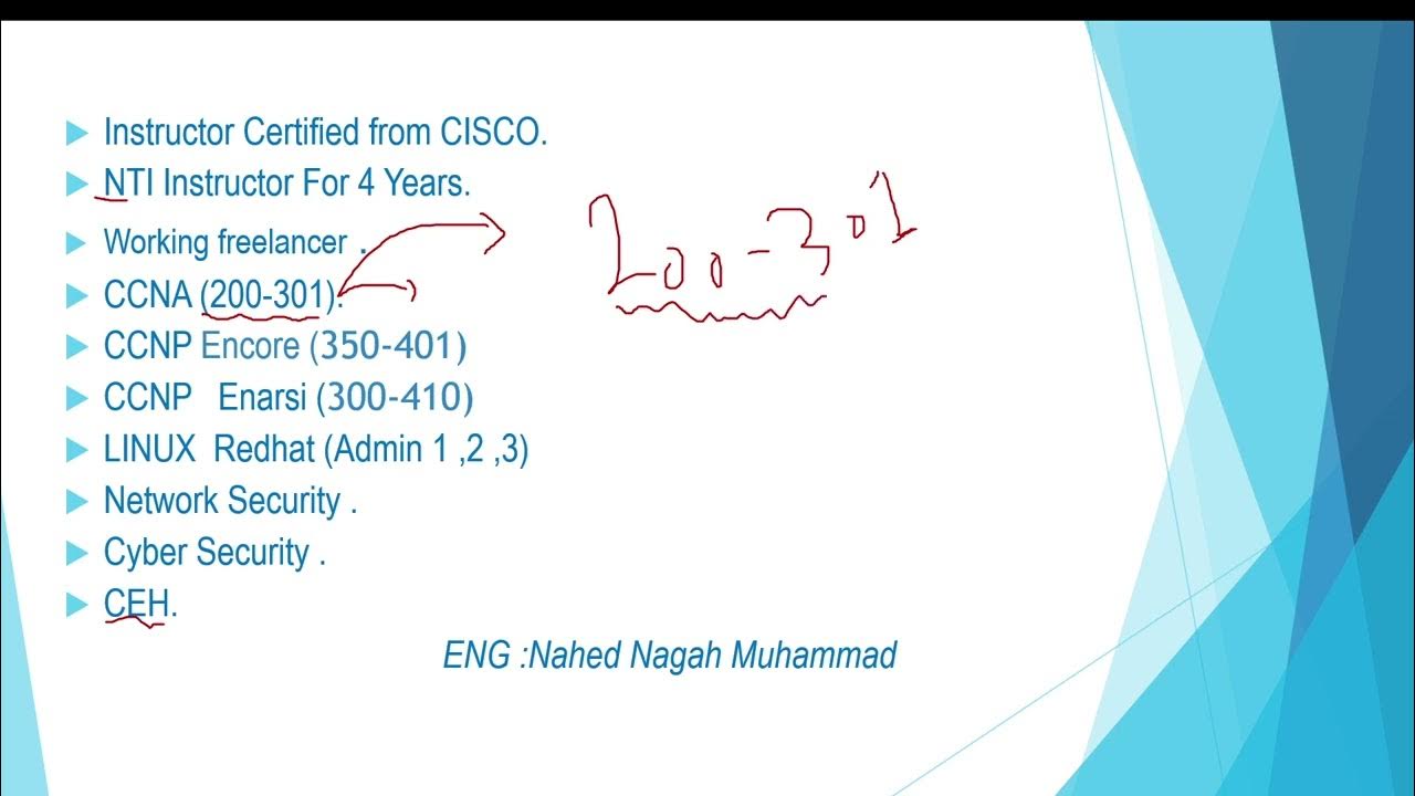 Module 1 introduction to the network part 1 - YouTube