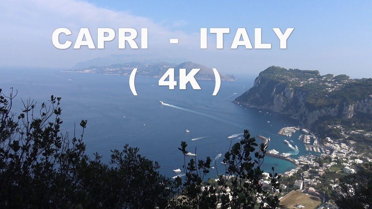 Capri, Italy 🇮🇹 Walking Tour ( 4K ) - YouTube