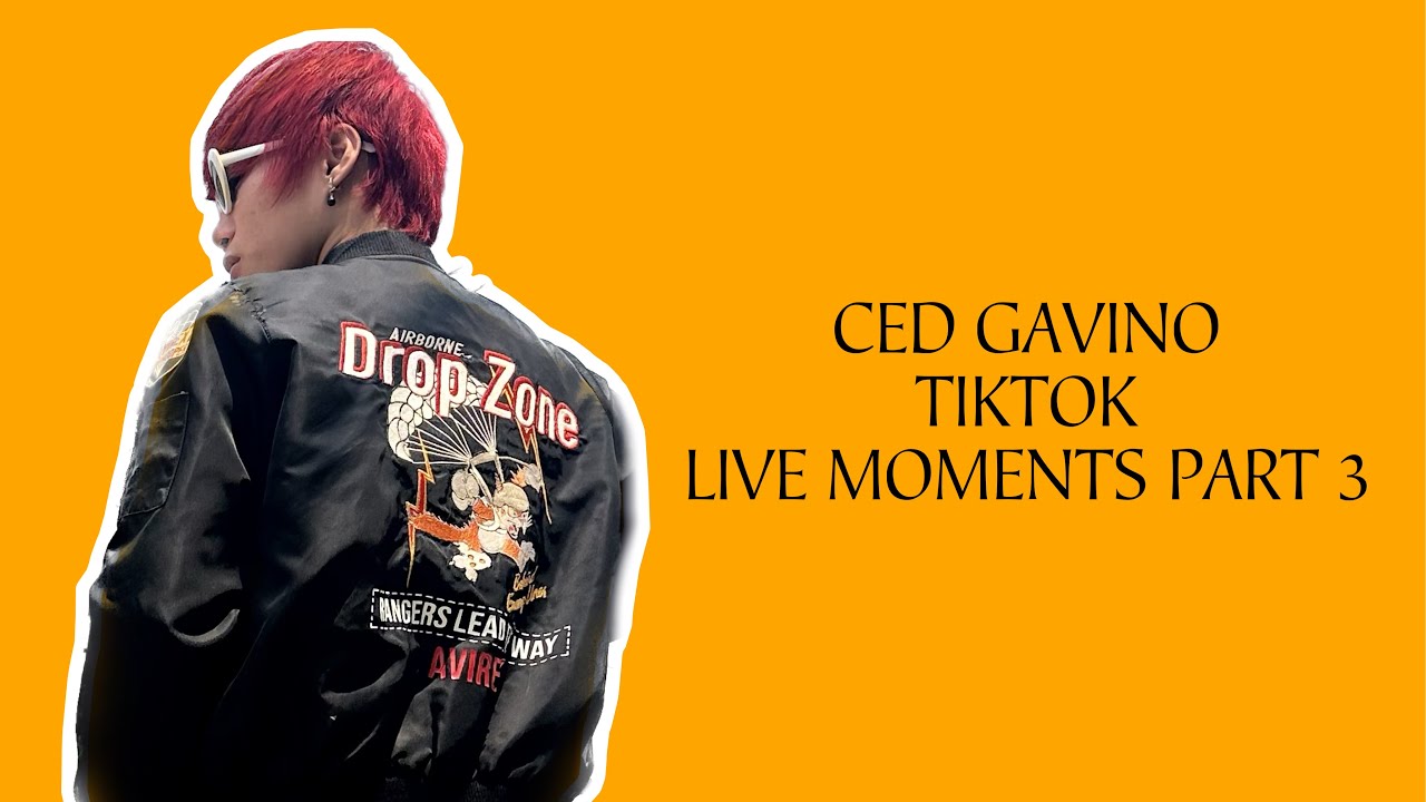 Ced Gavino Tiktok Live Moments Part 3 - YouTube
