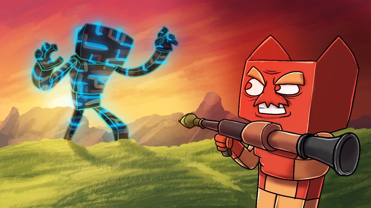 Crazy Minecraft - CURSED ITEM SPAWNS IN A BOSS! (Cursed Minecraft Item ...