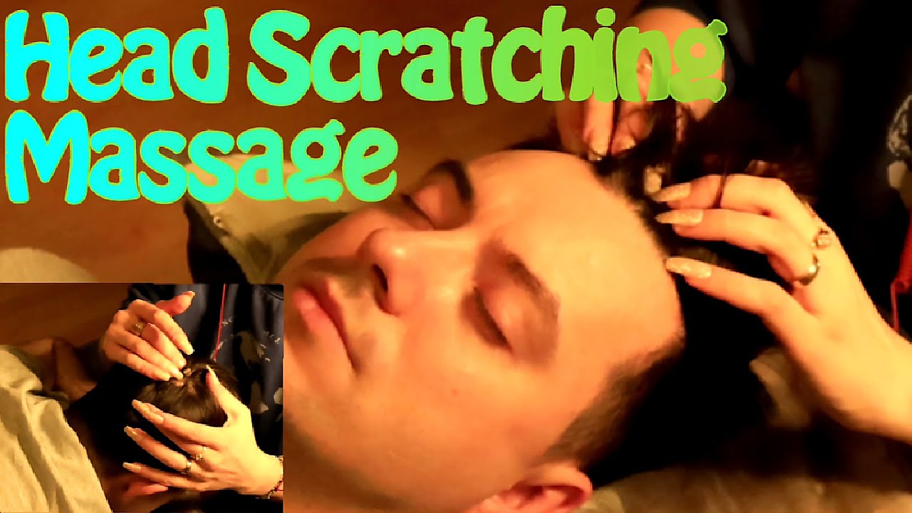 ASMR *HEAD SCRATCHING/HEAD MASSAGE *Long Nails Relaxing Sounds #asmr # ...