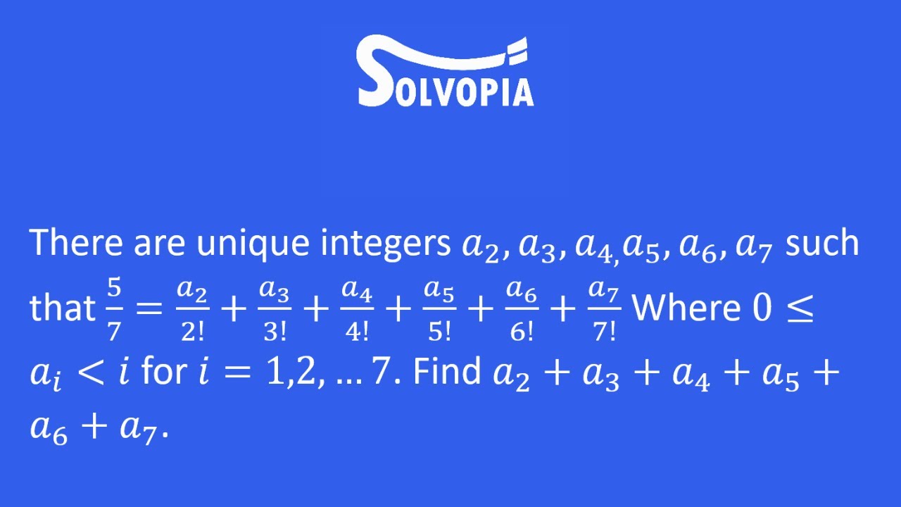 NUMBER THEORY QUESTION For math olympiad and isi entrance. There are ...