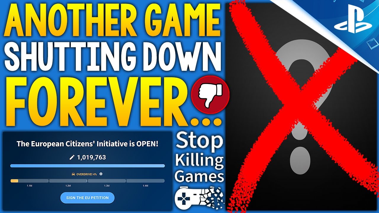 Another Game SHUTTING DOWN FOREVER - Stop Killing Games! - YouTube