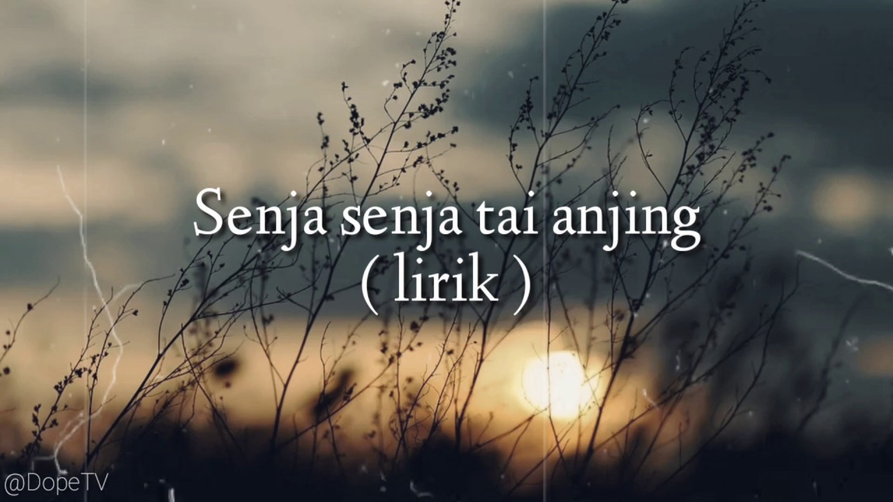 Senja senja tai anjing - project hambalang (cover jeka) lirik - YouTube