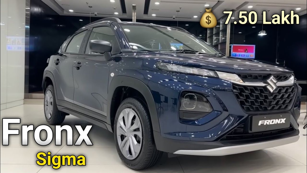 Maruti Fronx Sigma: Everything You Get in the Base Variant !! Fronx ...