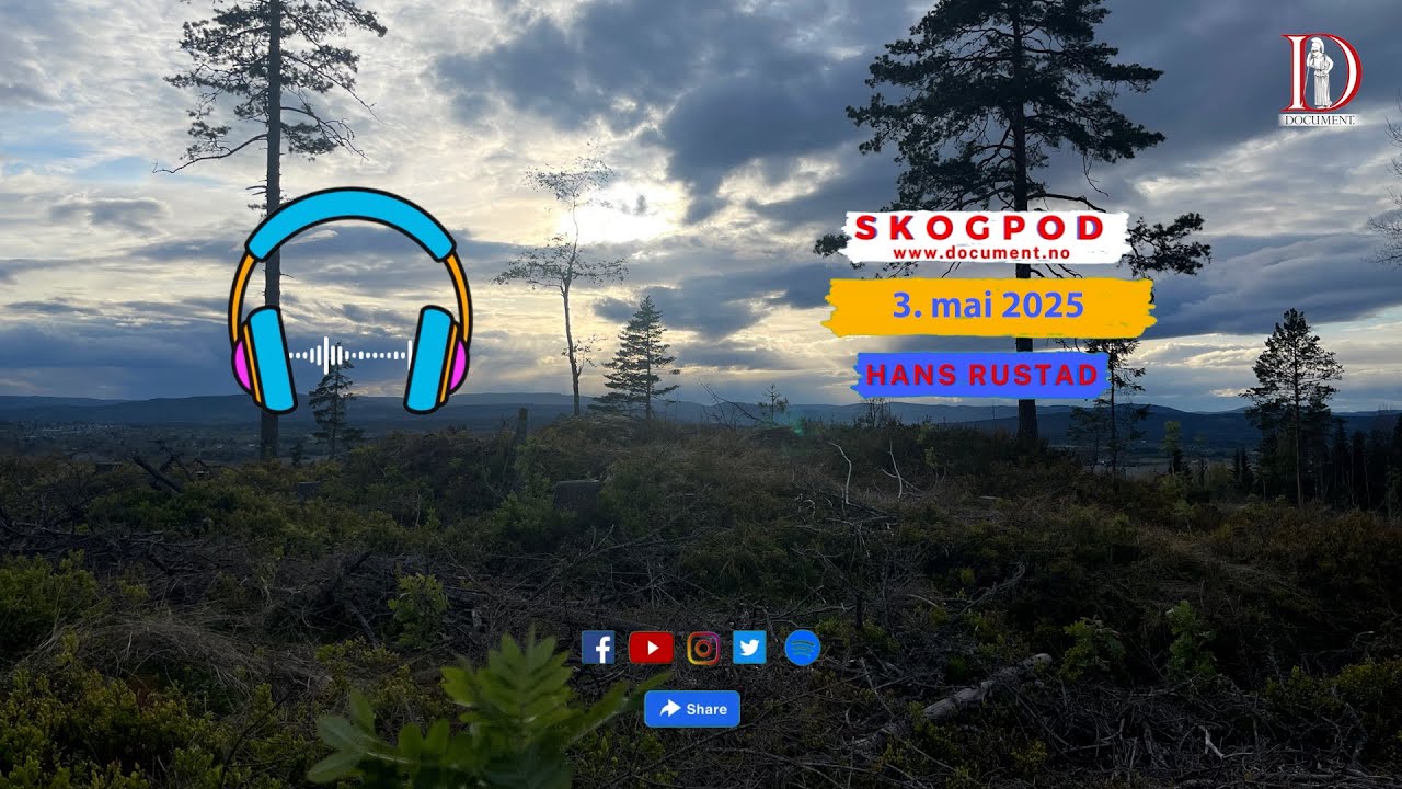 Skogpod med Hans Rustad 3. mai 2025 - YouTube