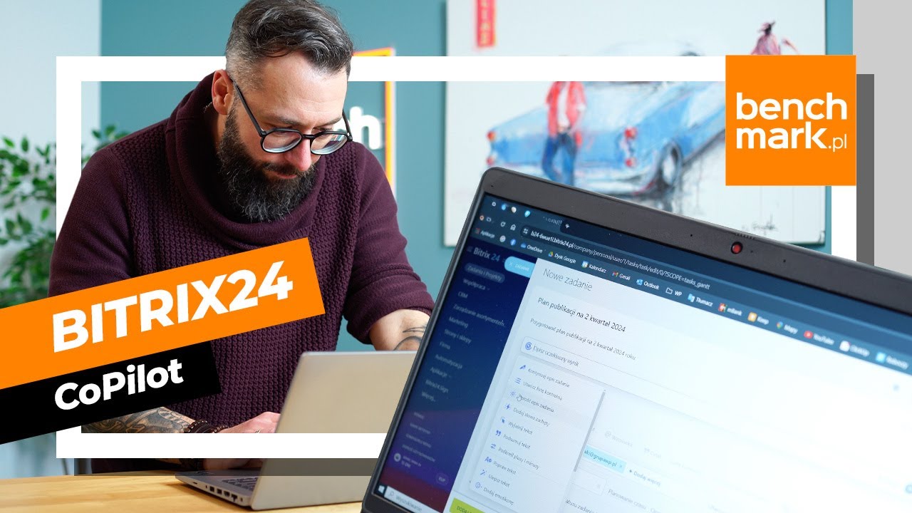 Zarządzanie projektami wspierane przez AI - Bitrix24 CoPilot - YouTube