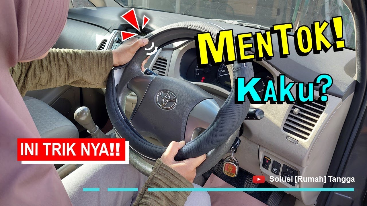 Cara Memasang COVER STIR Mobil - YouTube