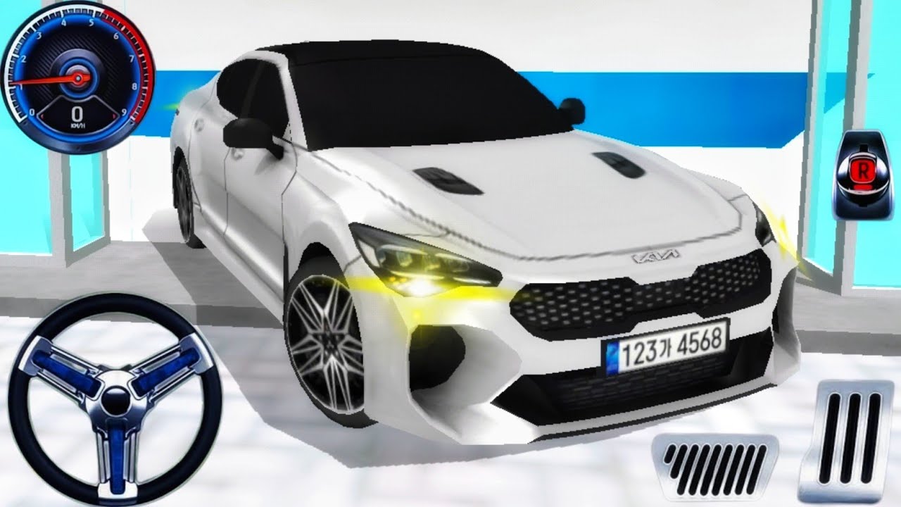 3D Driving Class: Driving Simulator New Sedan Car Kia Stinger in ...