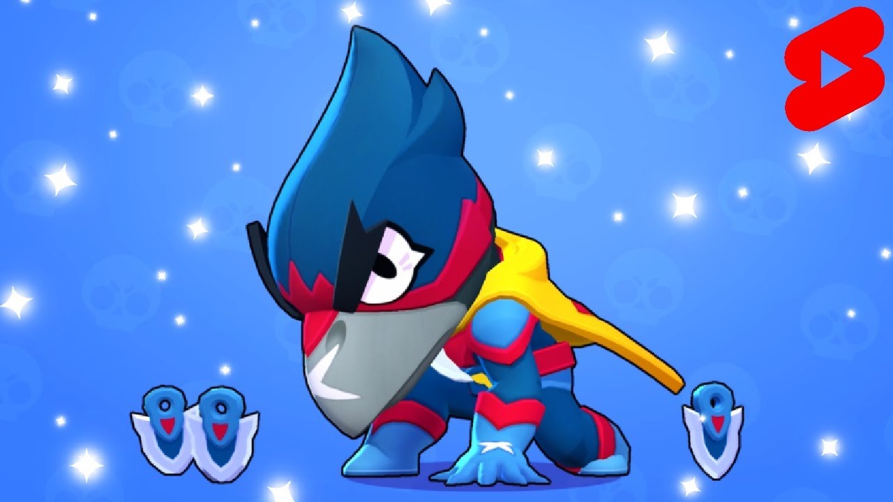 Captain Crow 🌟 New Skin | Brawl Stars #Shorts - YouTube