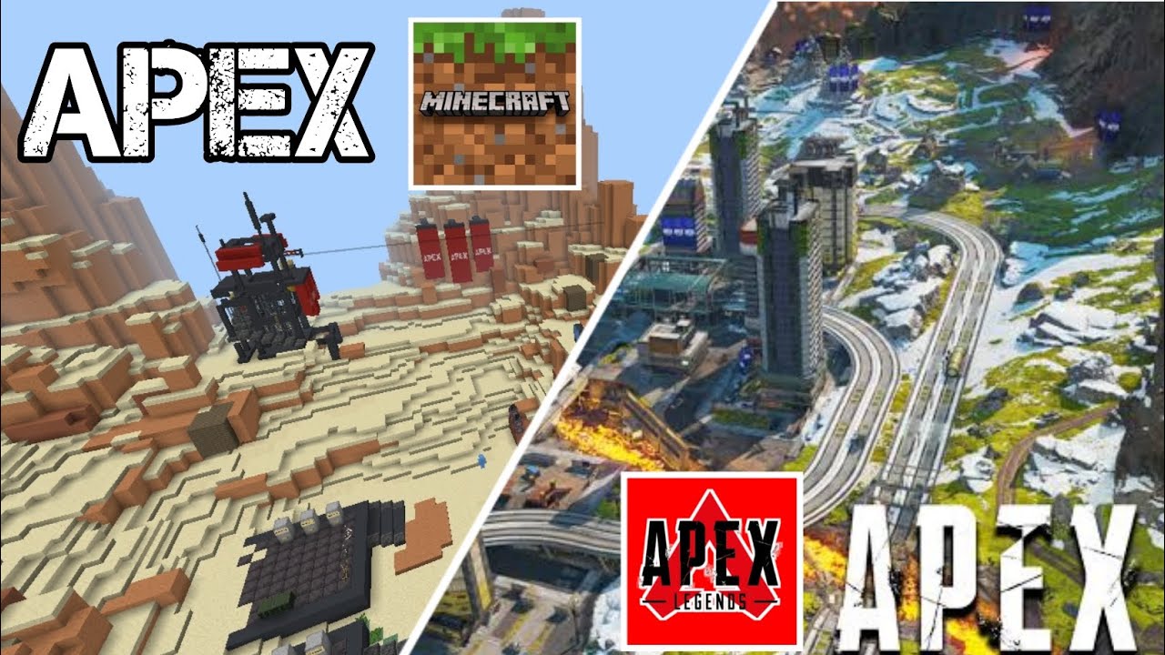 Minecraft Apex legends map gameplay in bangla - YouTube