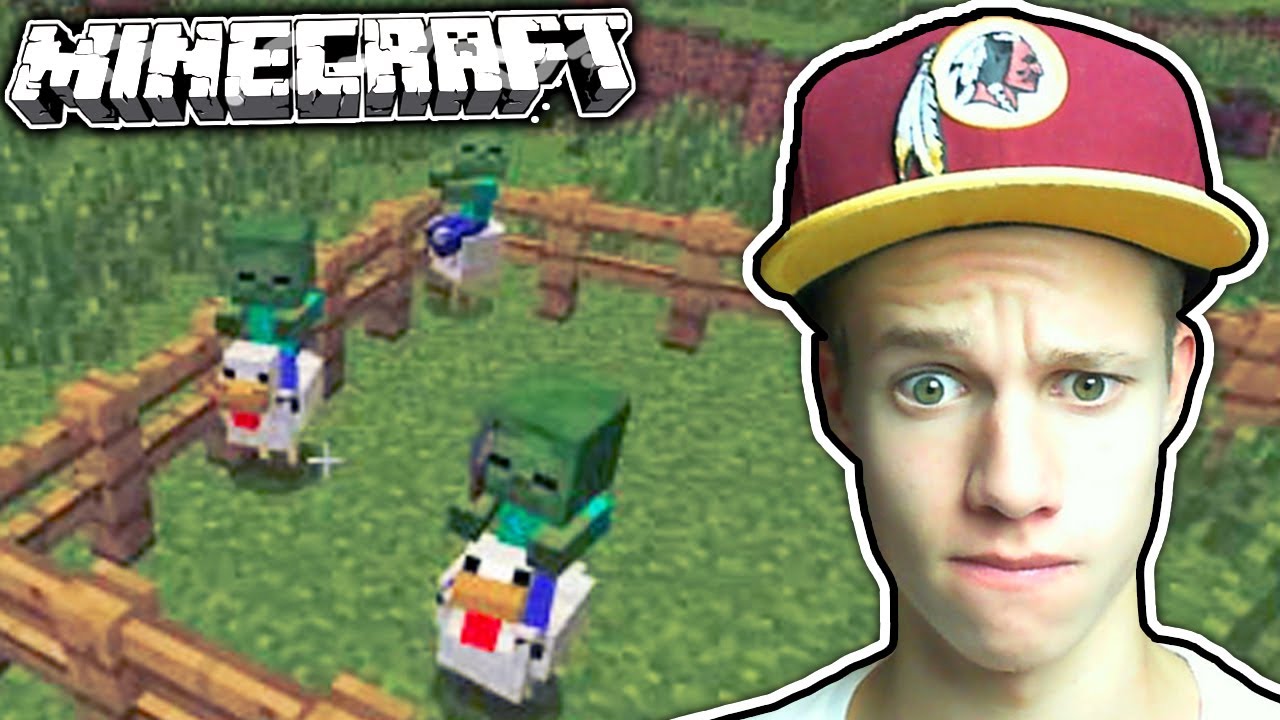 CHICKEN ZOMBIE | Minecraft 1.7.4 Update - YouTube