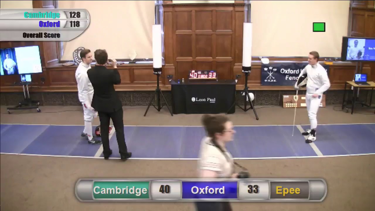 Oxford Fencing Live Stream - YouTube