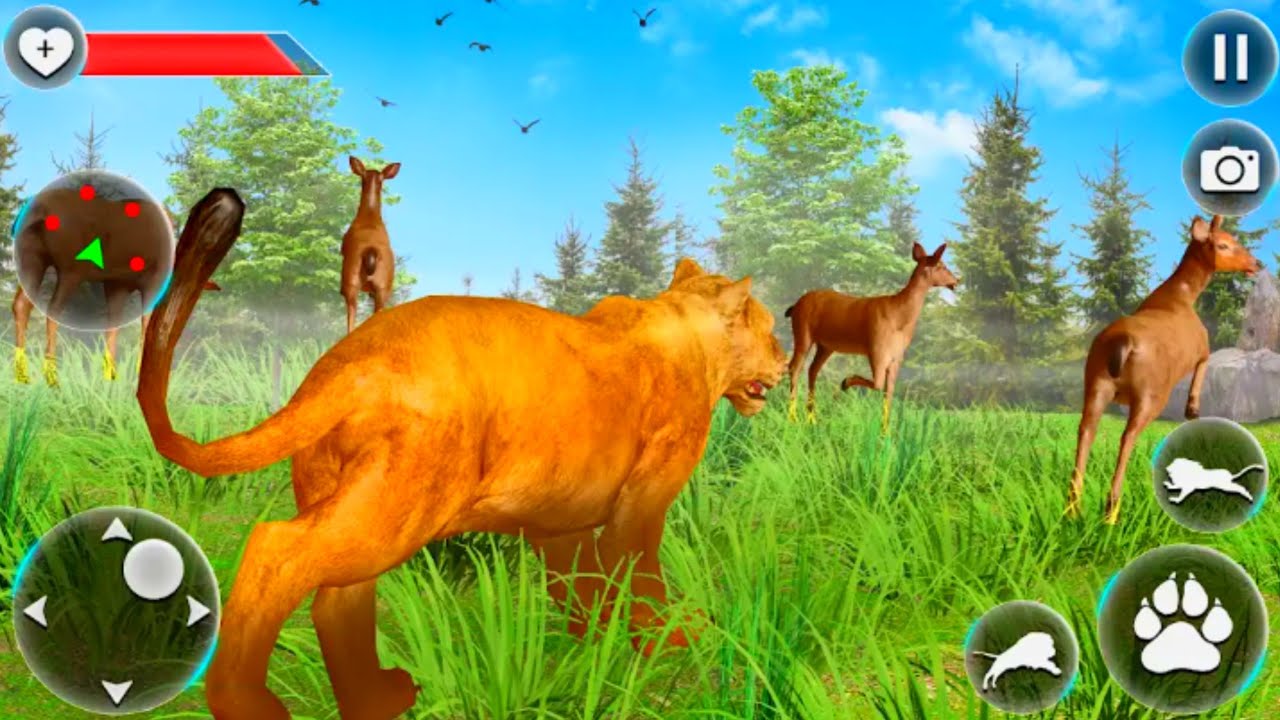 Ultimate Lion Simulator Android Mobial Game Lion Attack The Animals ...