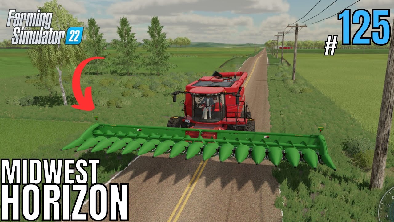 MIDWEST HORIZON #125\ FS 22 | HARVEST | FARMING SIMULATOR 22 | FS ...