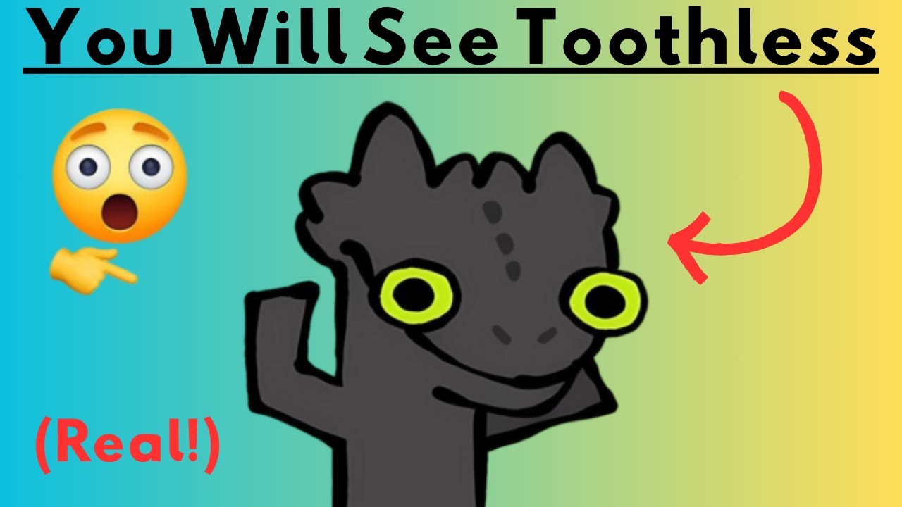 This video will make you see Toothless in your room! 😮 - YouTube