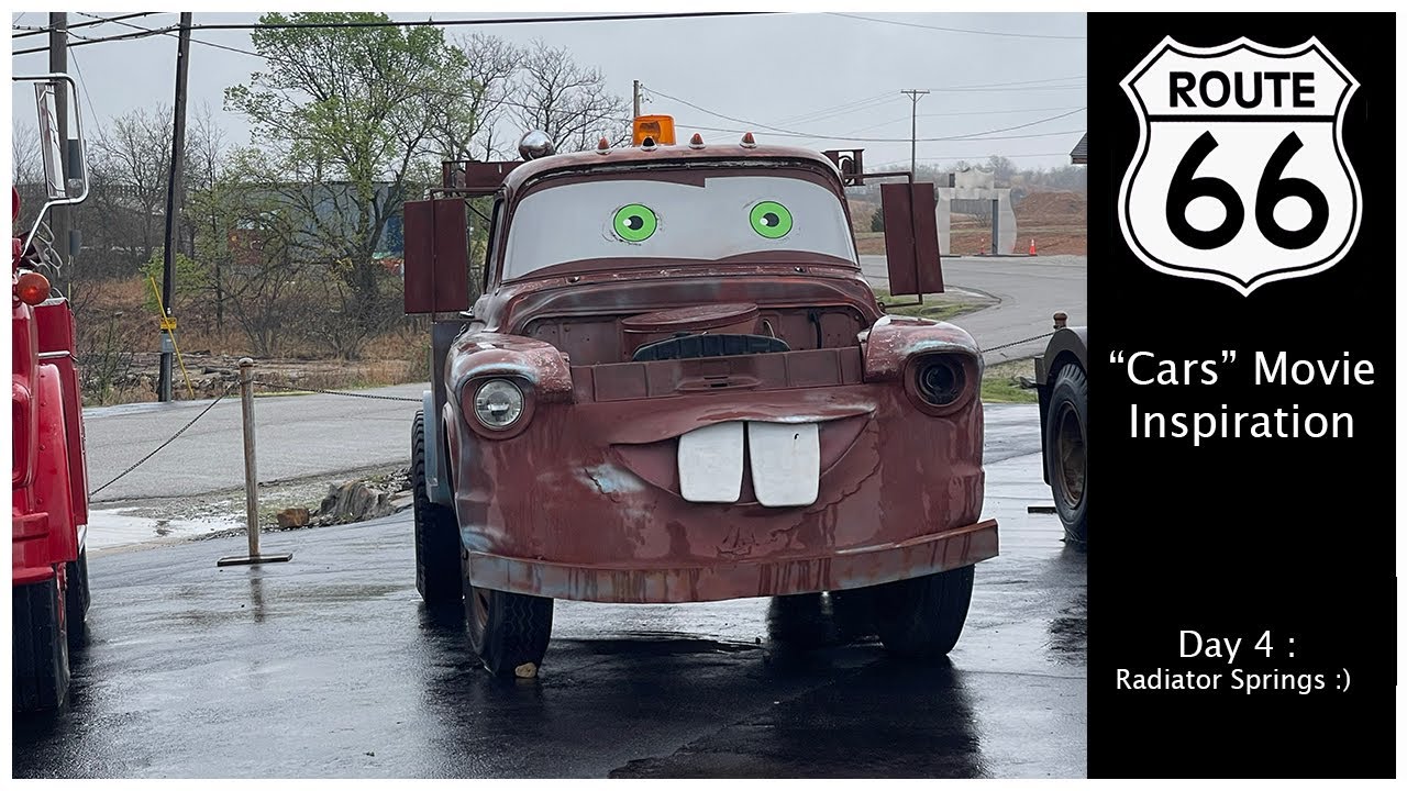 Inspiration to the movie "Cars", Route 66 Day 4 Itinerary Galena Kansas ...