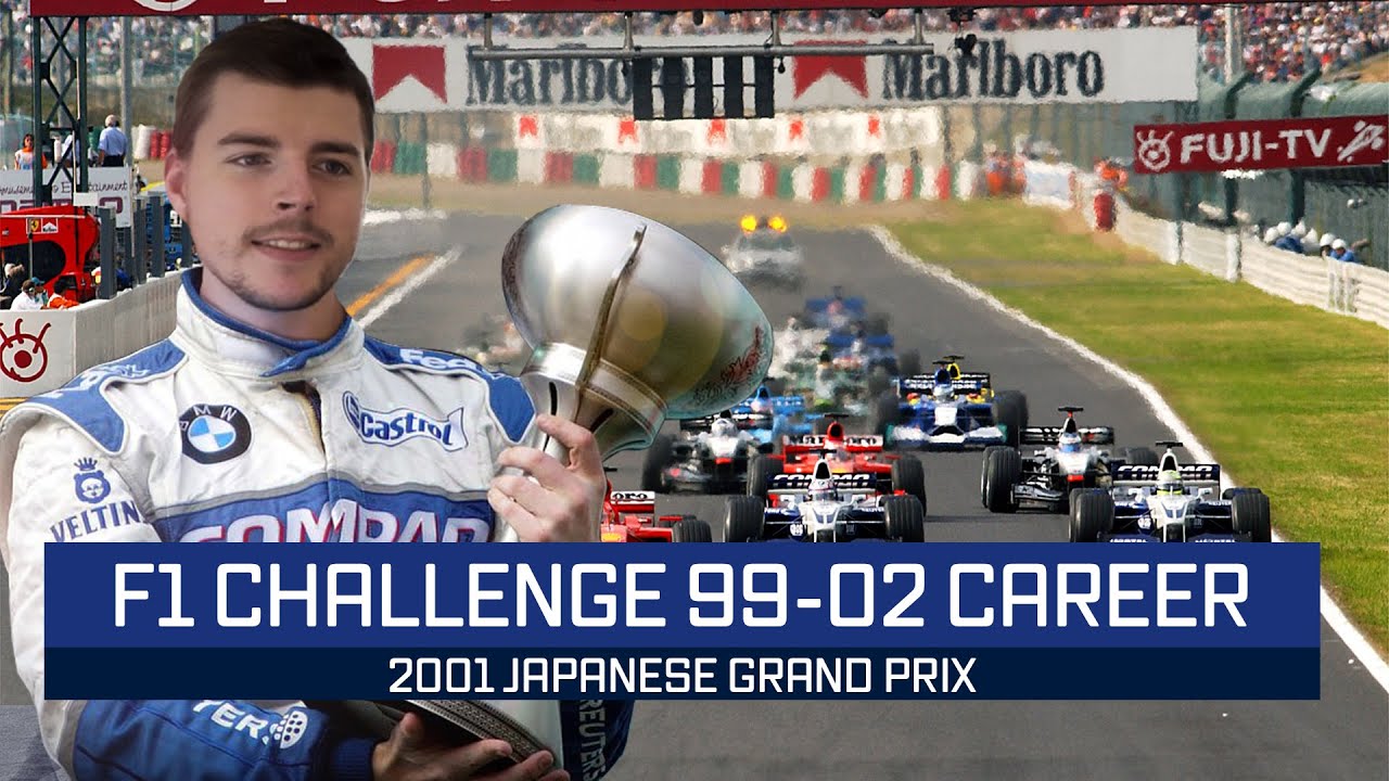 F1 Challenge 99-02 Career Mode: 2001 JAPANESE GRAND PRIX - YouTube