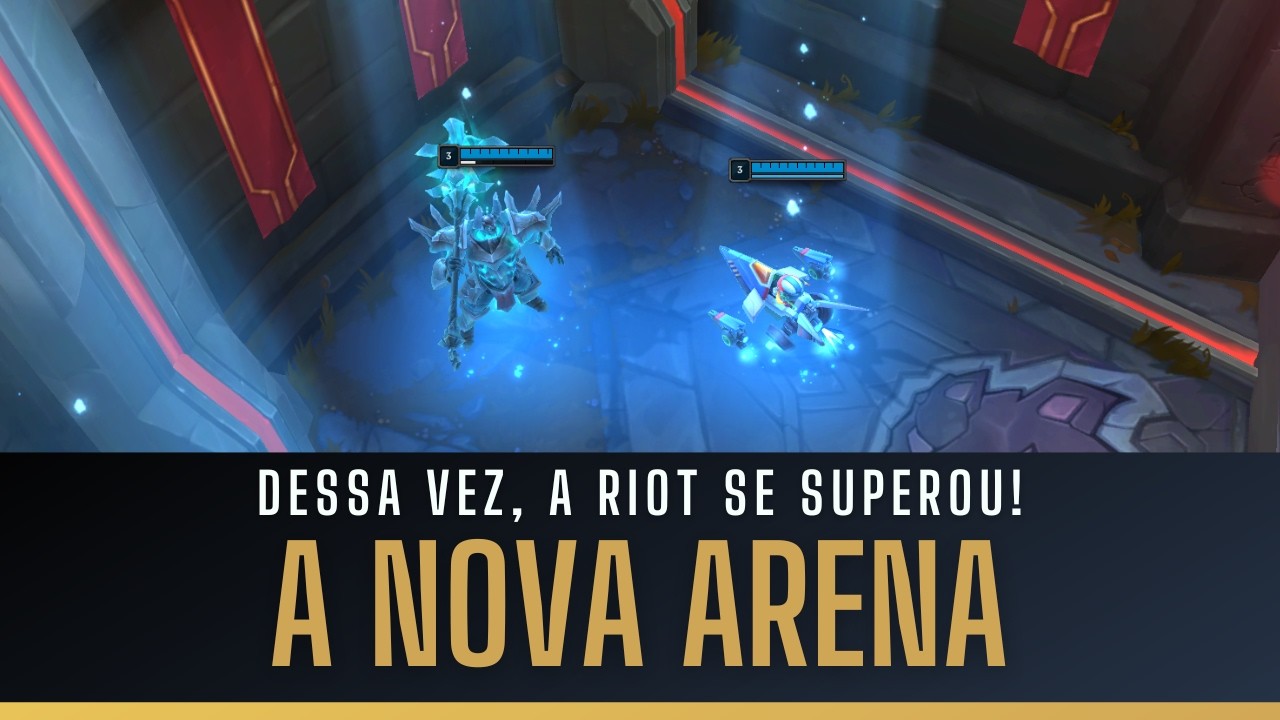 PRÉVIA DO GAMEPLAY ARENA 4.0! FINALMENTE, UMA NOVIDADE BOA NO LOL - YouTube