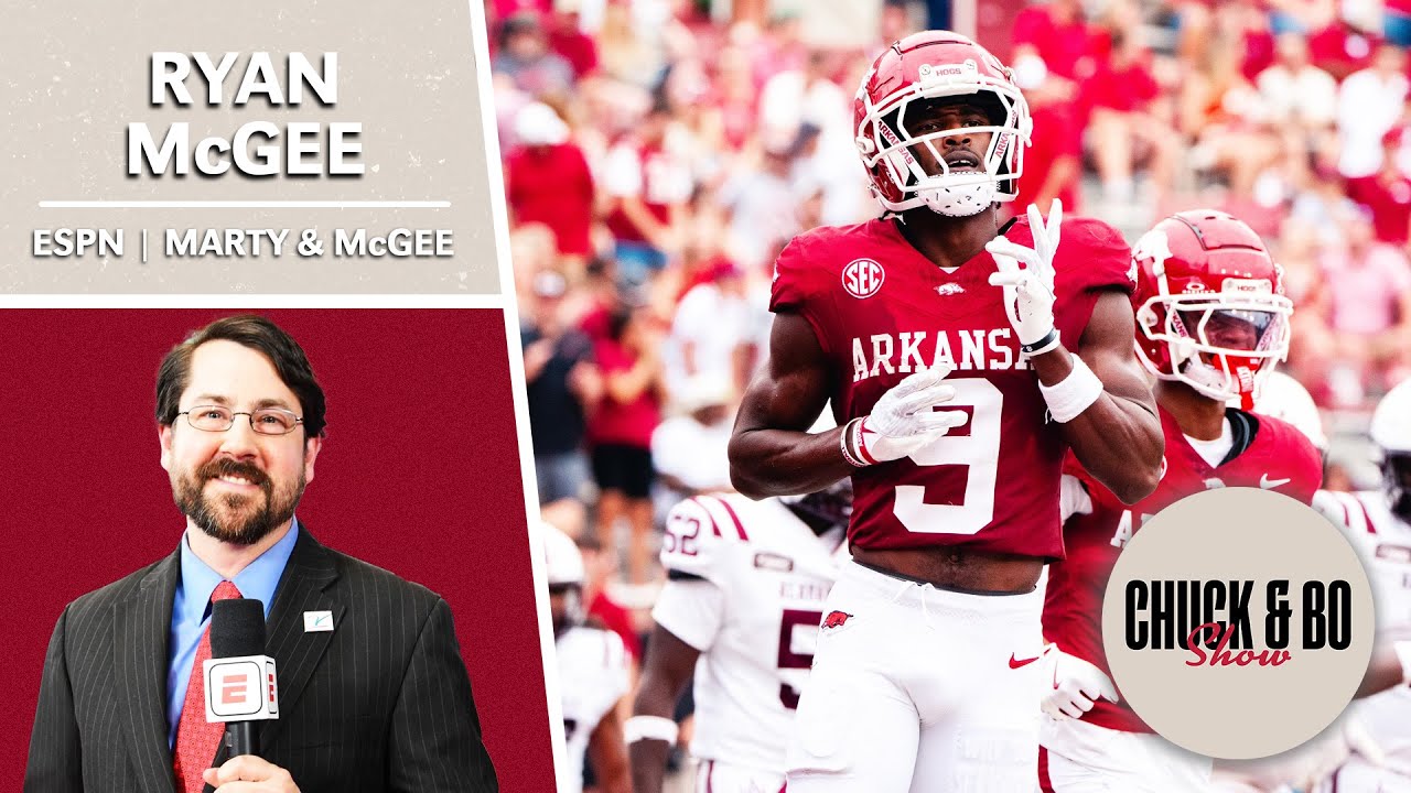ESPN's Ryan McGee Talks Arkansas vs Arkansas State, Taylen Green ...
