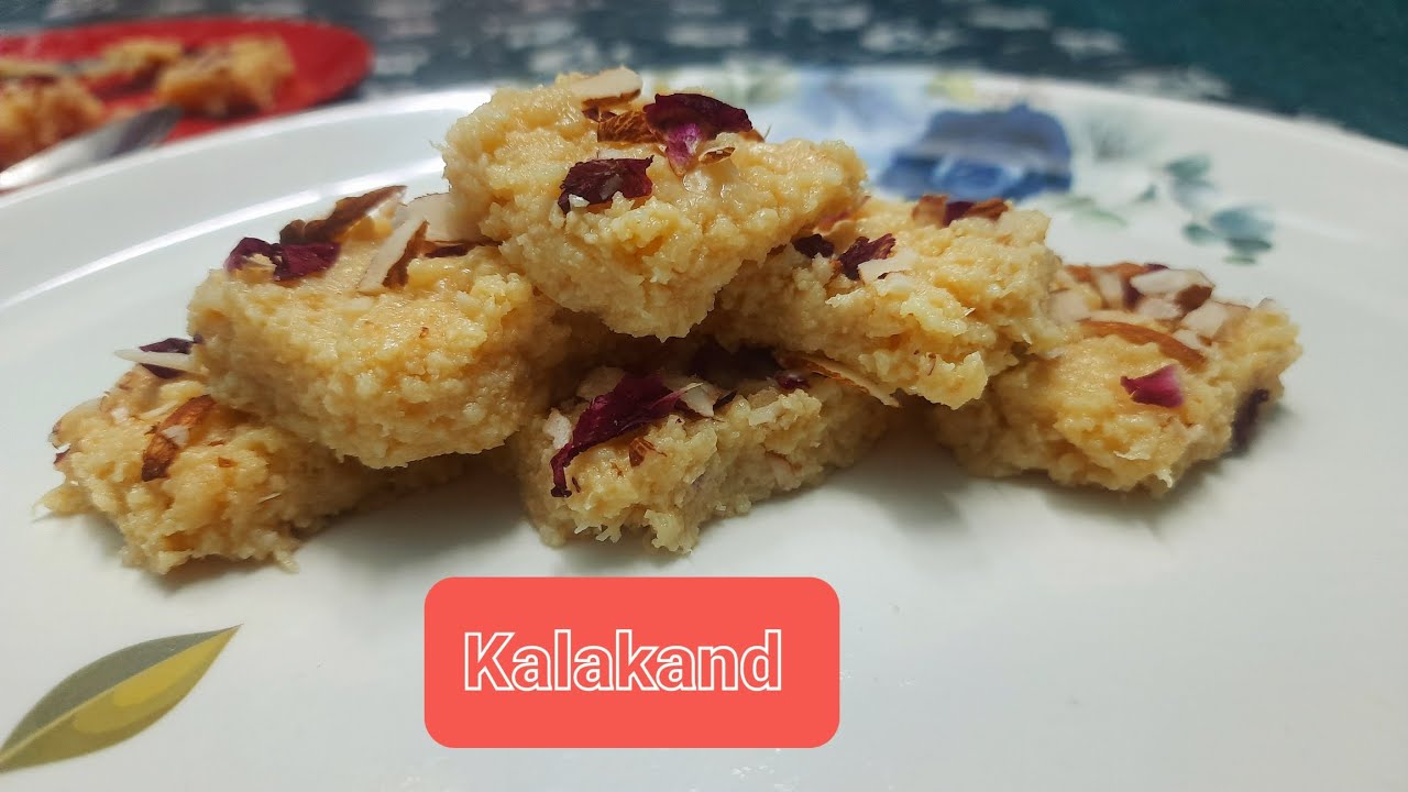Kalakand Recipe|| কালাকান্দ্ ৰেচিপী || Kalakand Sweet|| How to make ...