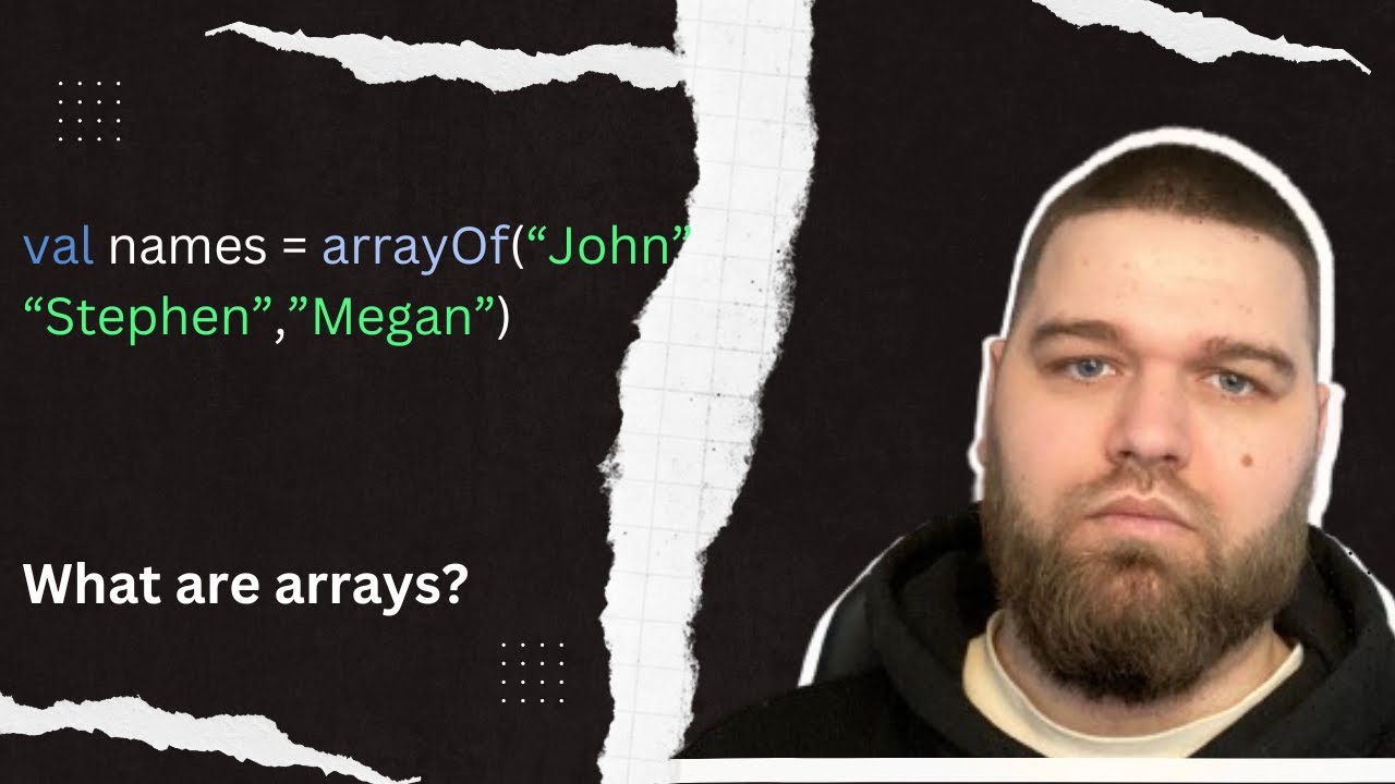 Arrays In Kotlin Storing Multiple Values Youtube