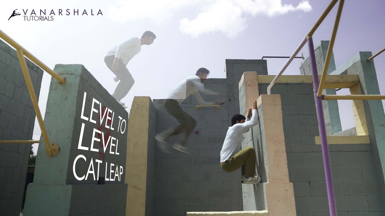 How to do Level to Level Cat Leap/Grab | Parkour Tutorial with Tips ...