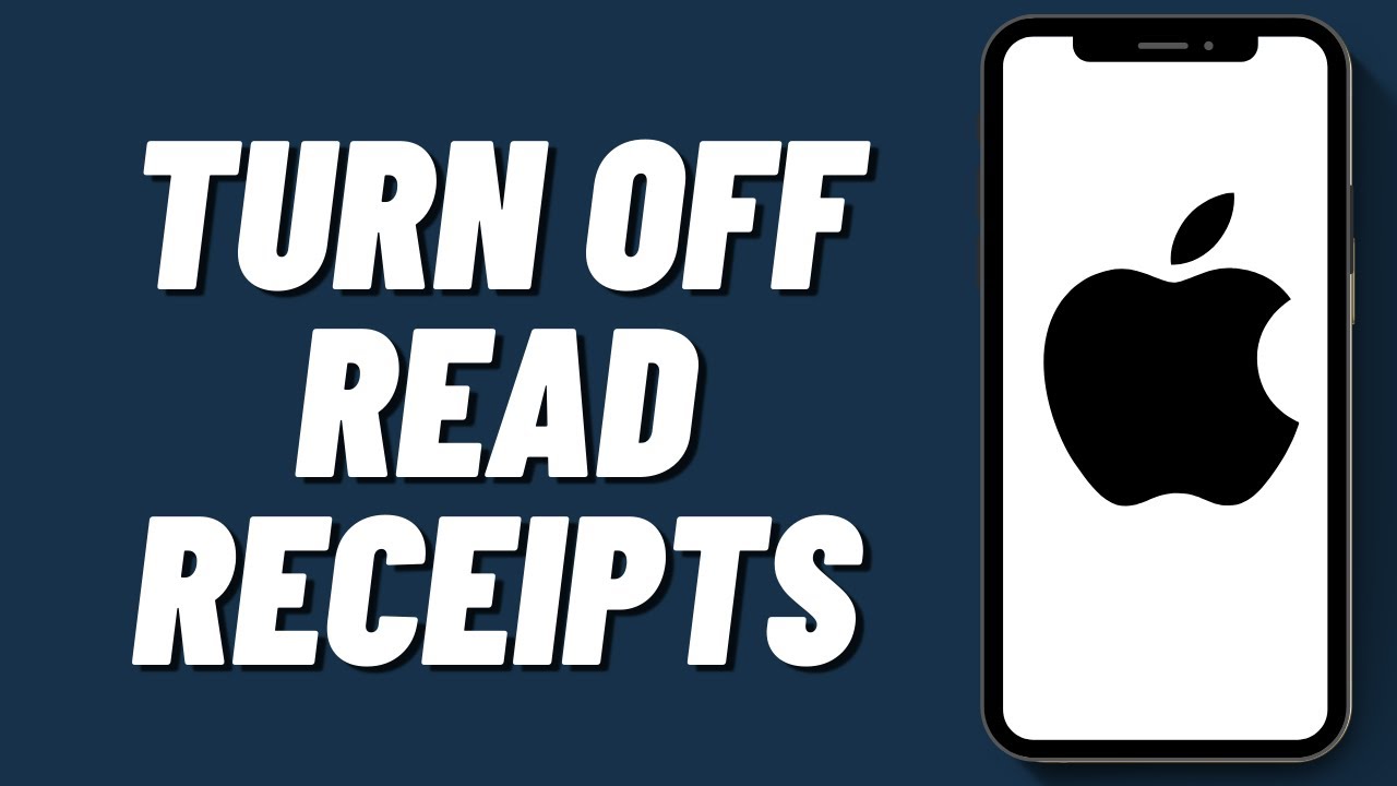 How to Turn Off Read Receipts on iPhone (2024) - YouTube