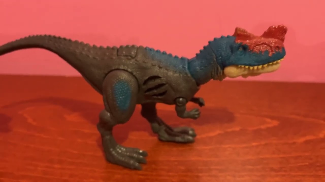 Jurassic world extreme damage Genyodectes serus figure - YouTube