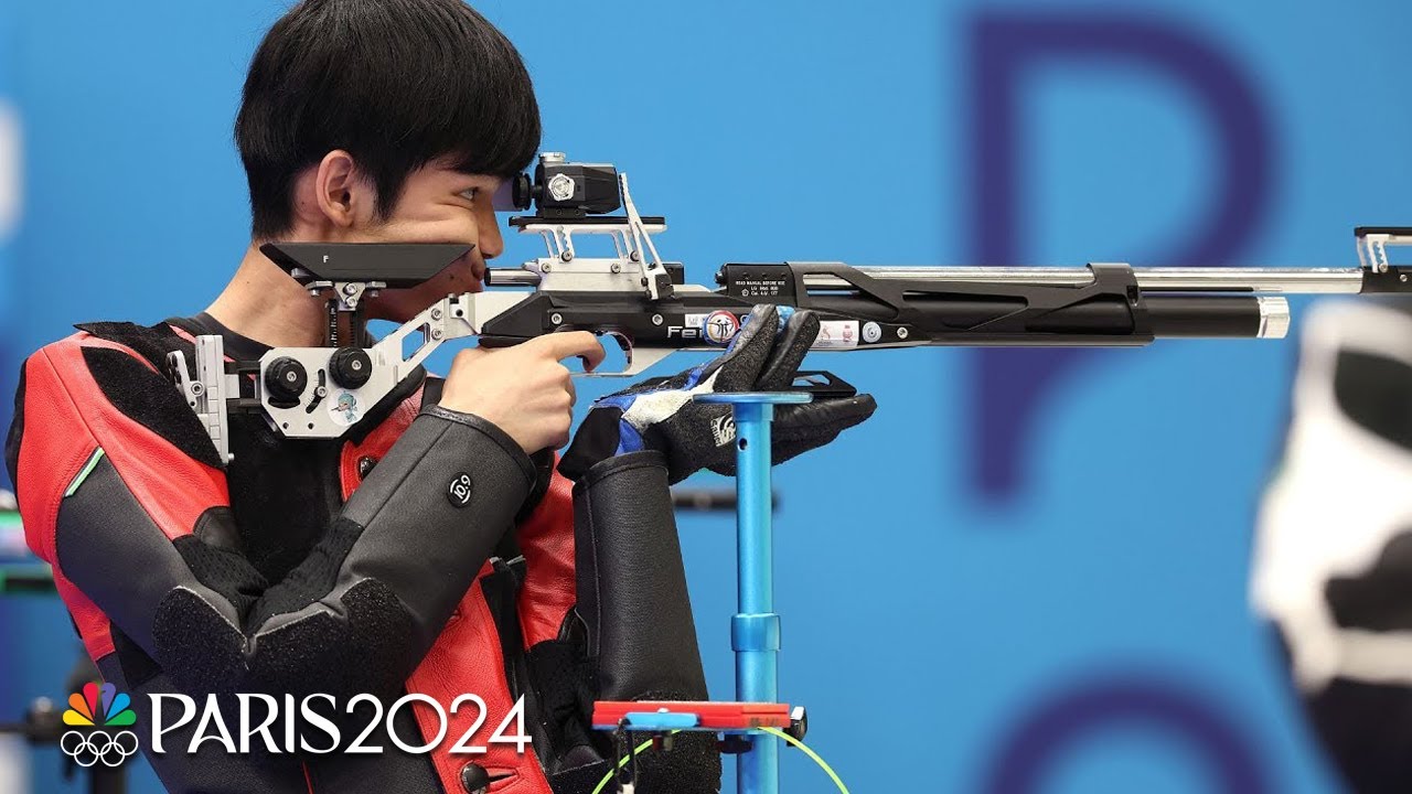 China's Sheng Lihao aims for gold in Paris with OLYMPIC RECORD in men's ...