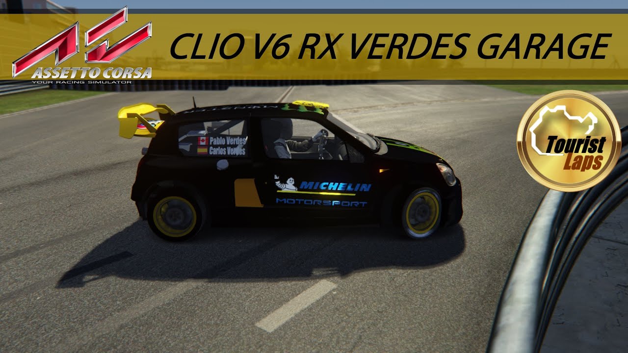 RENAULT CLIO V6 RX by Verdes Garage VG#RALLYCROSS - YouTube
