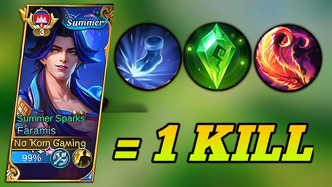 FARAMIS DIREHIT + FULL STACK PASSIVE = DELETE FARAMIS | FARAMIS BEST BUILD 2023 | MLBB - YouTube